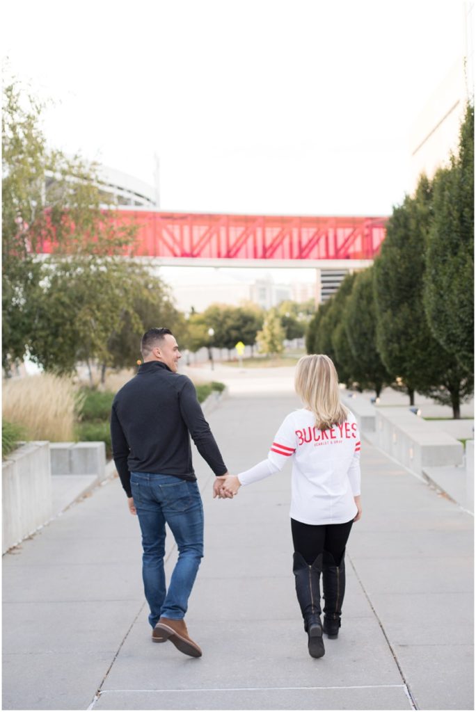 David + Sarah: Ohio State University Engagement Photos | Columbus, Ohio ...